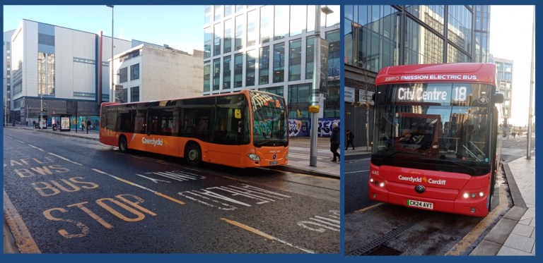 𝗕𝘂𝘀-𝗕𝗼𝗼𝗸-𝗕𝗲𝘃𝗲𝗿𝗮𝗴𝗲 – Cardiff Bus No.18 – Cardiff Capers